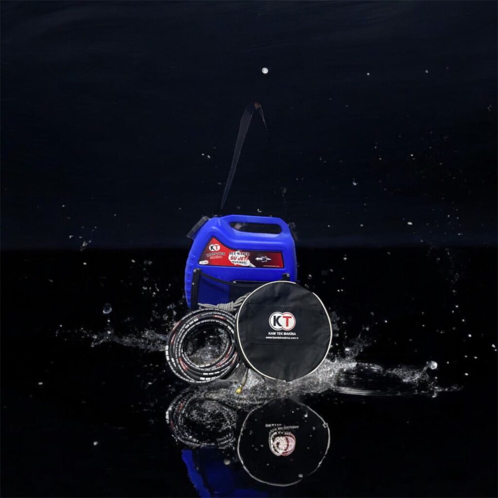JET WATER SU JETİ - Kamtek Makina - Petek Temizleme Makinası